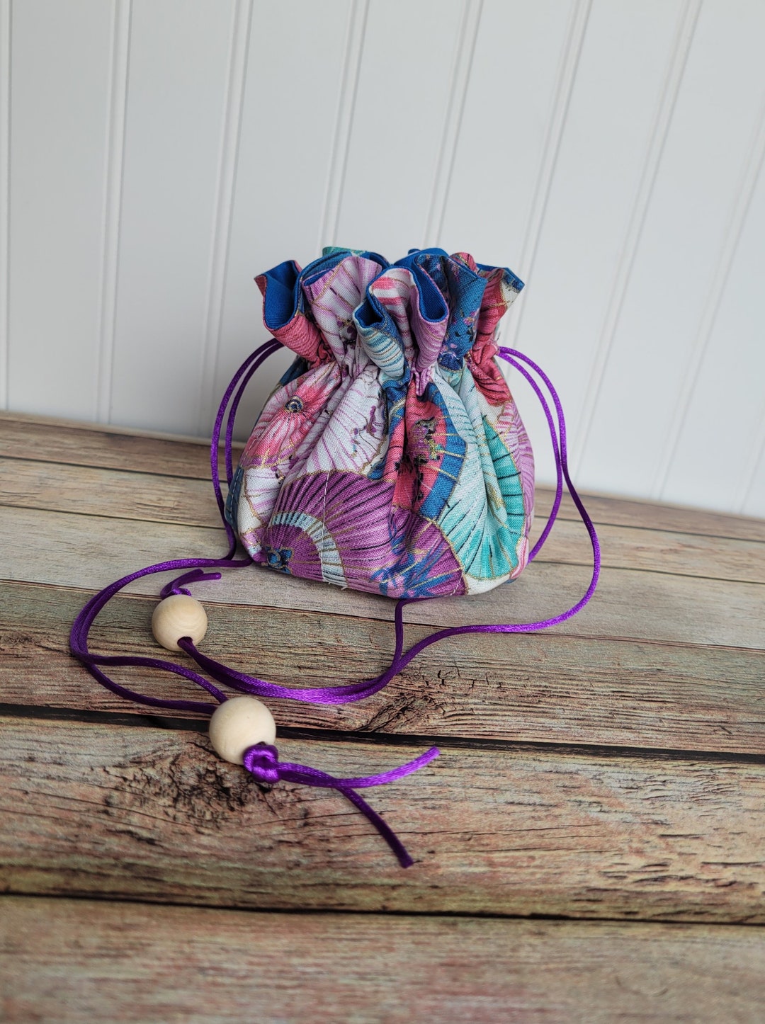 Travel Jewelry Tote Pouch, Drawstring Jewelry Bag With Pockets - Etsy