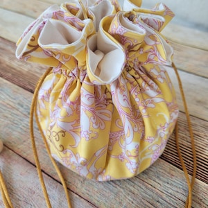 Travel Jewelry Pouch With Drawstring and Pockets - Etsy