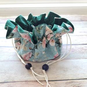 Travel Jewelry Pouch With Drawstring and Pockets - Etsy