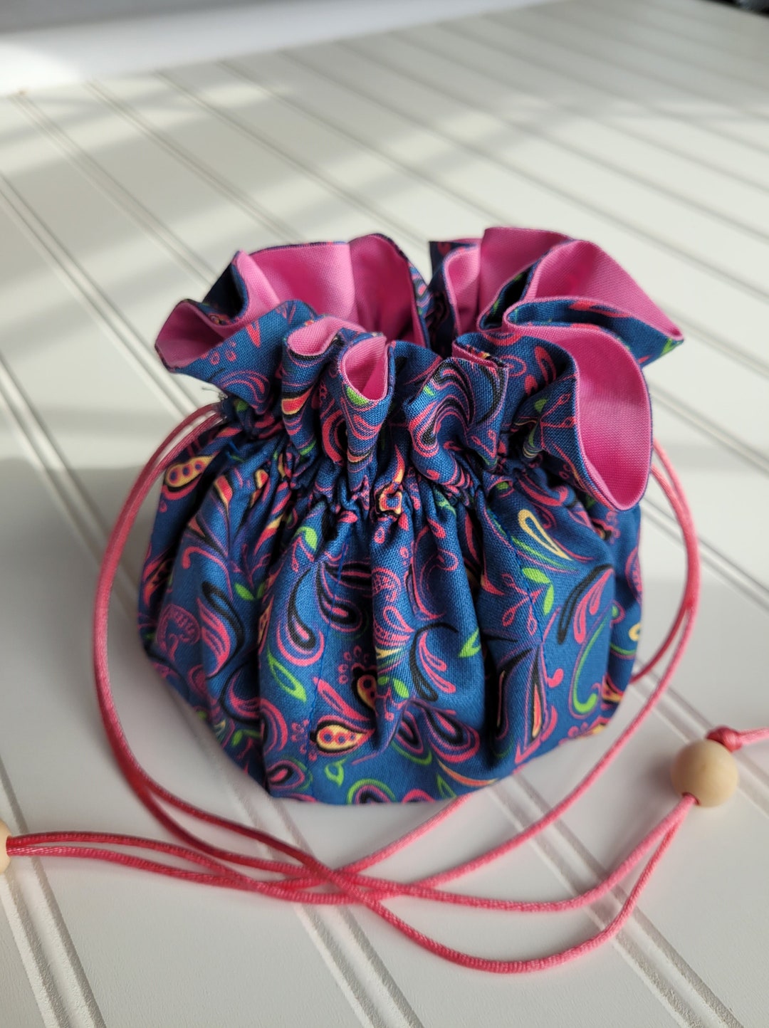 Travel Jewelry Pouch With Drawstring and Pockets - Etsy