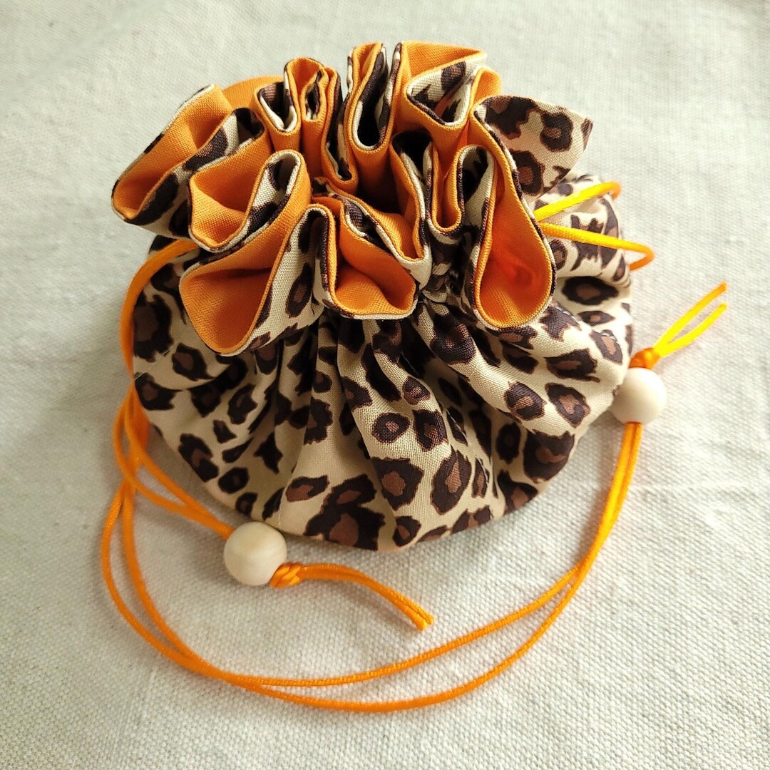 Travel Jewelry Pouch, Leopard Drawstring Jewelry Bag - Etsy