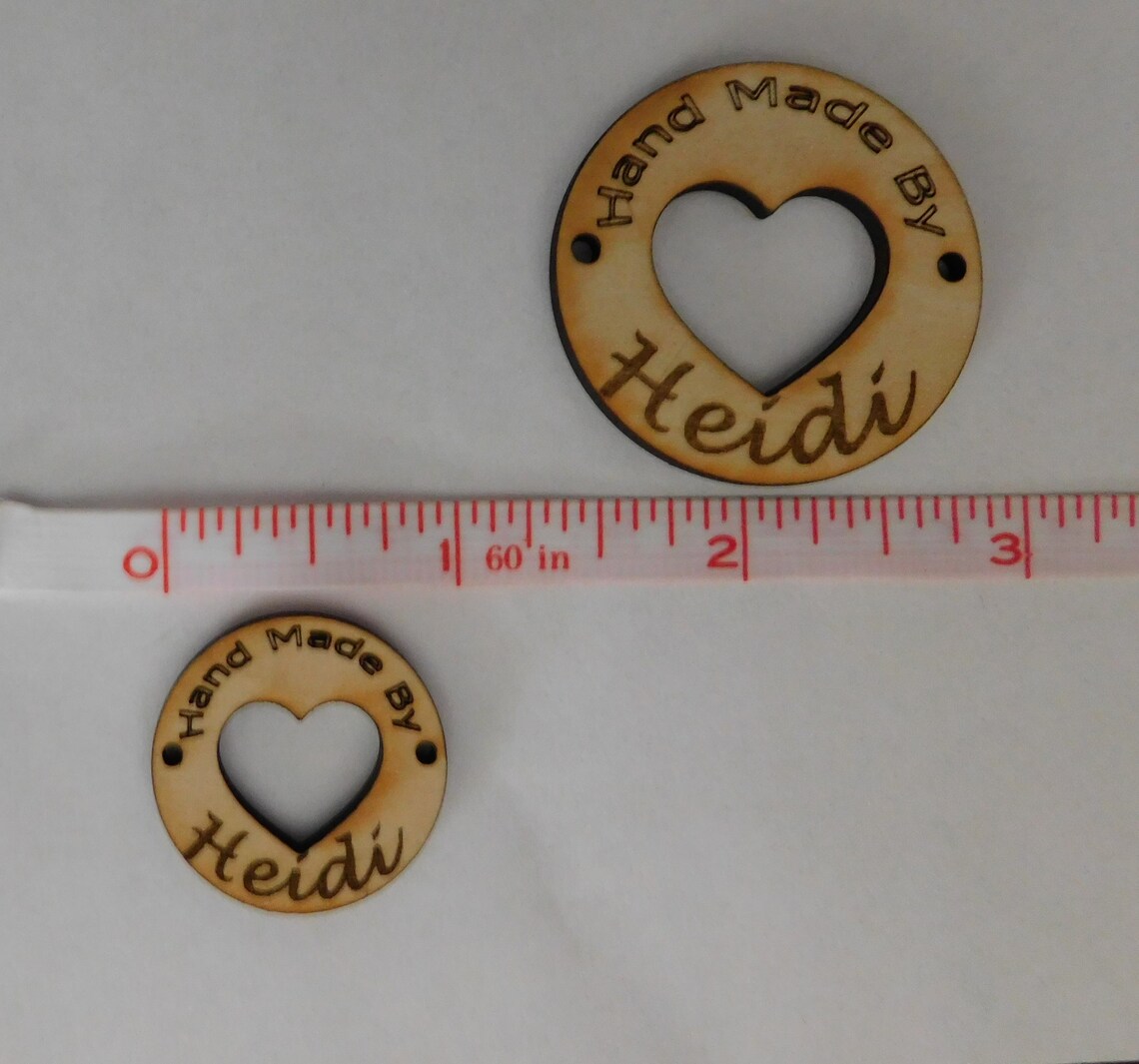 Wooden Hat Buttons, Personalized Buttons, Hat Tags - Etsy