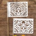 Papel Picado Stick Flags (sugar Skulls) Papel Picado Wedding Decor ...