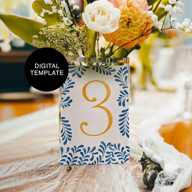 Mexican Table Numbers - Etsy