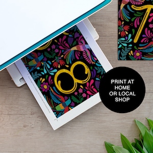 Instant Download Mexican Table Numbers | Printable Table Numbers ...