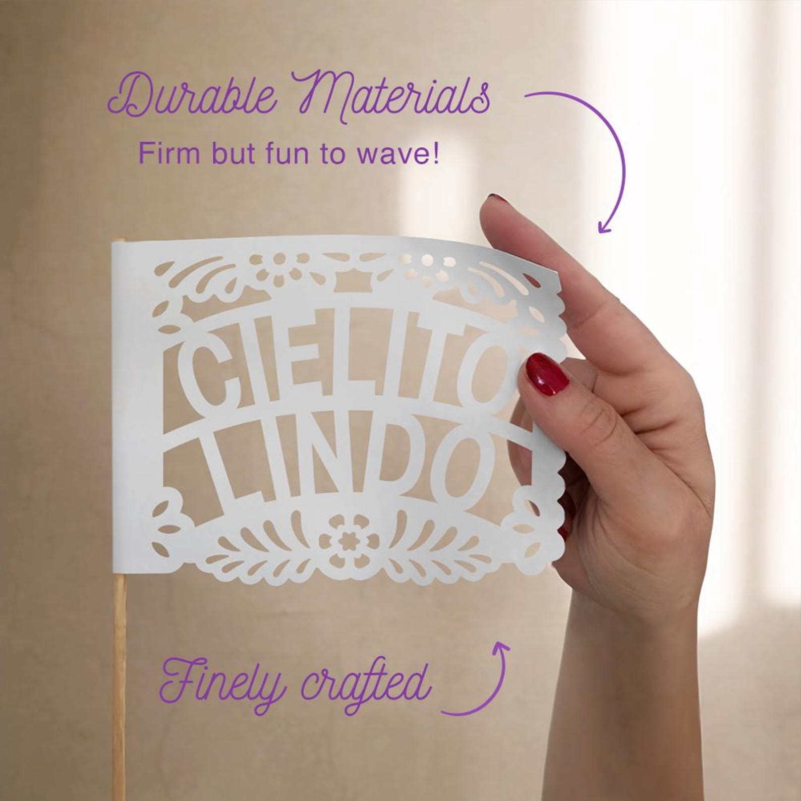 Personalized Cielito Lindo Décor for Baby Shower | Custom Papel Picado ...