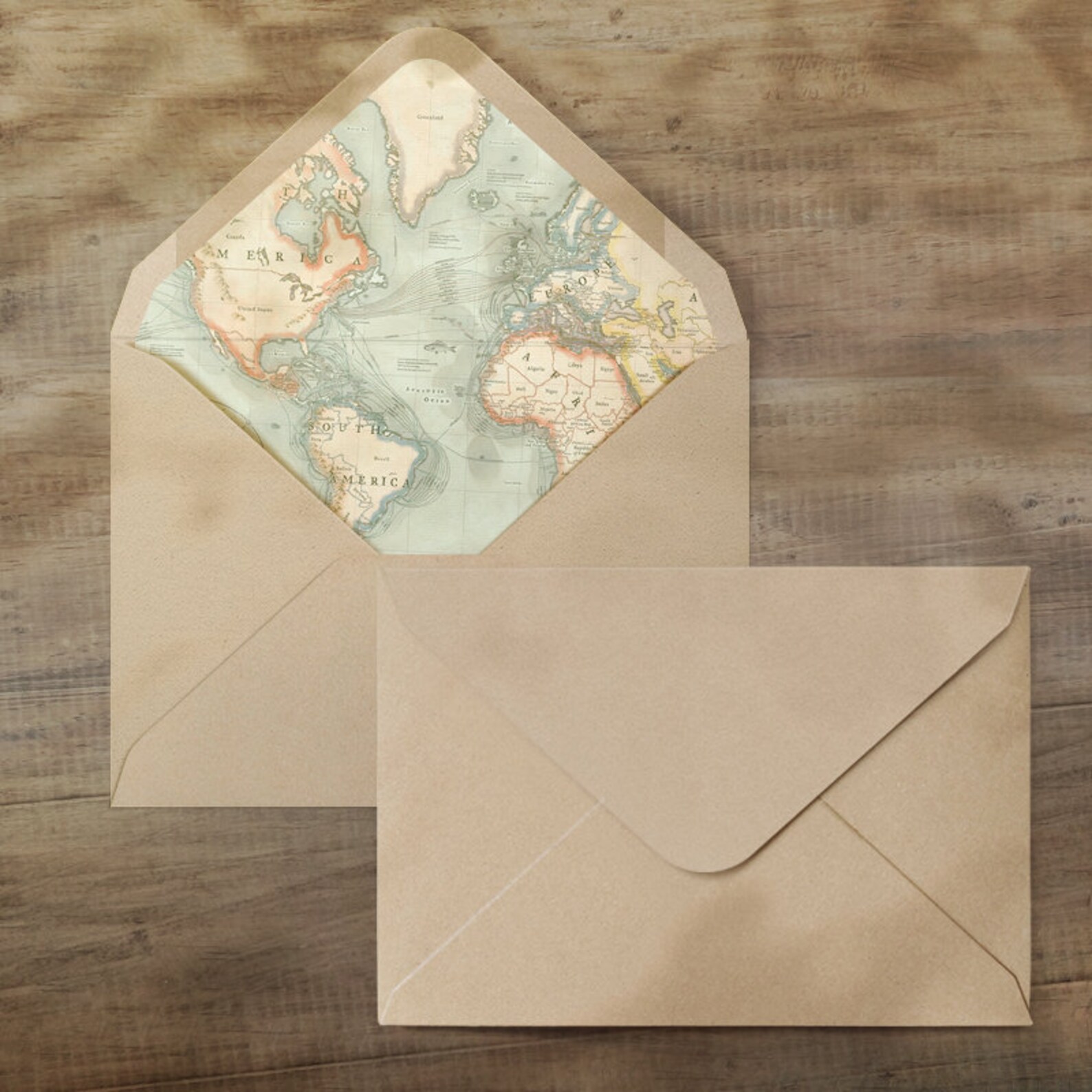 Nuestro Viaje Lined Envelopes Nuestro Viaje Suite - Etsy