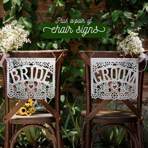 Wedding Papel Picado Bundle | Papel Picado Banners + Bride & Groom ...