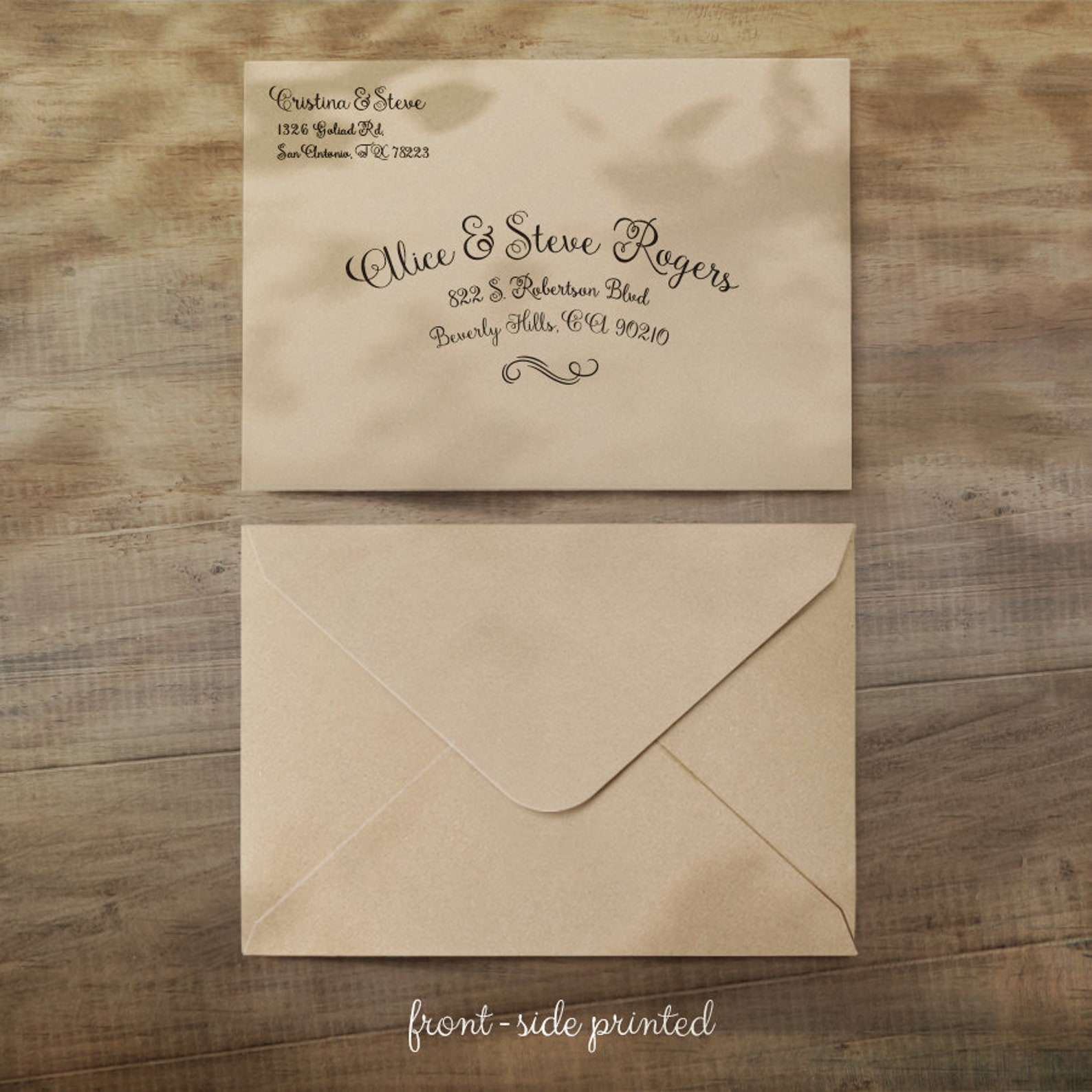 Oaxaca Envelope Addressing and Printing Service Mexican - Etsy