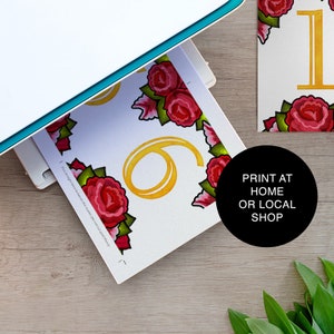 Instant Download Mexican Table Numbers | Printable Digital Table ...