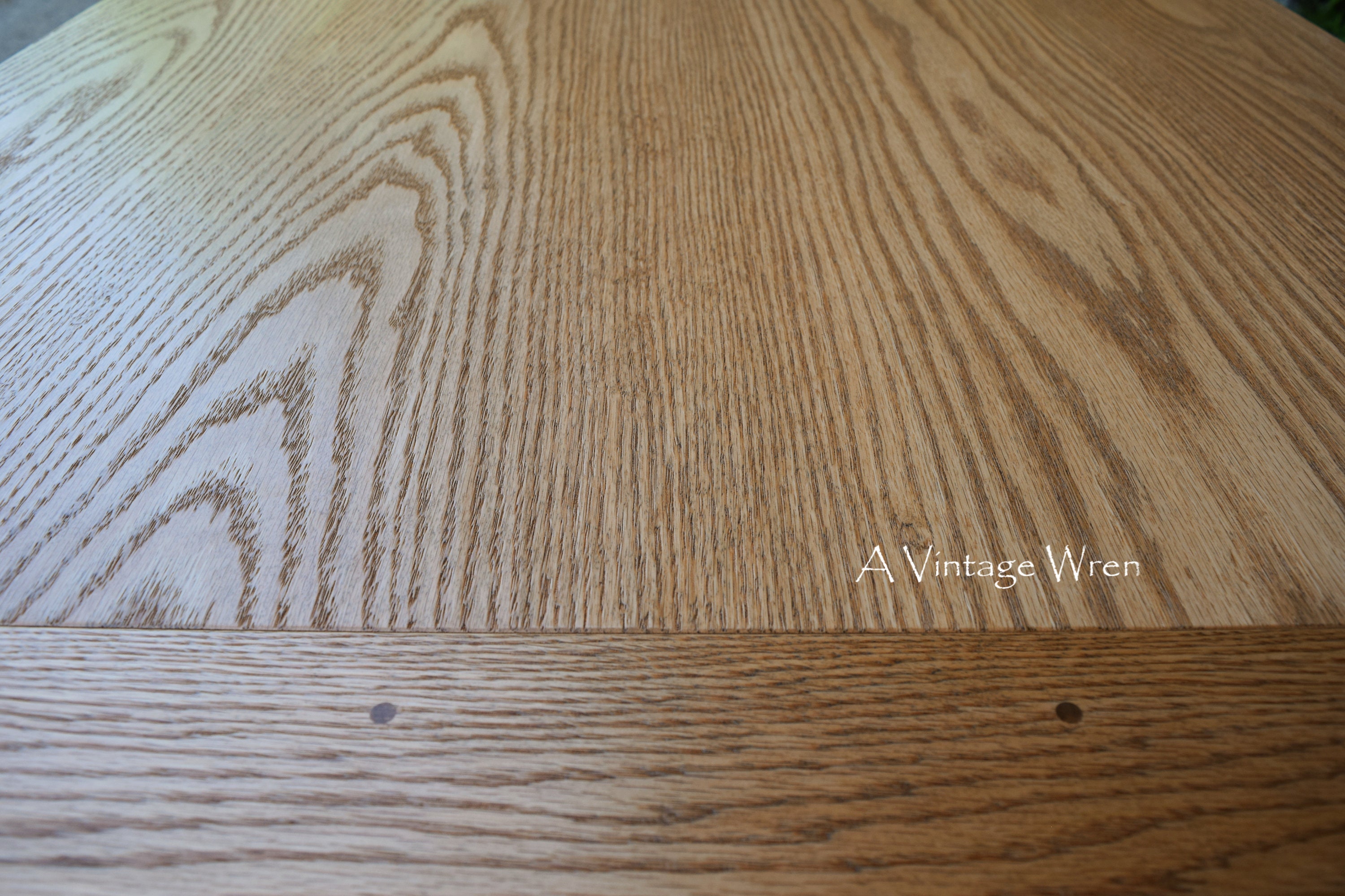 Rustic Red Oak Farm Table / Extension Table / Farmhouse Dining - Etsy