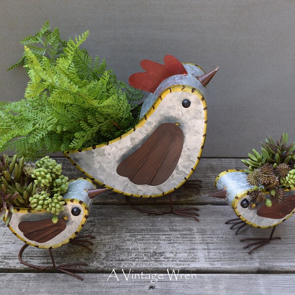 Chicken Planter - Etsy