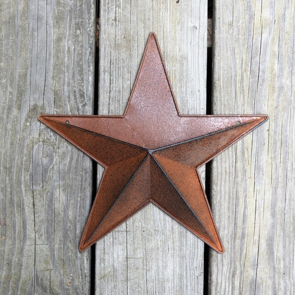 Rusty Star Wreath - Etsy