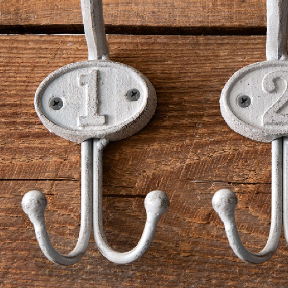 Set of 3 Cast Iron Hooks / Cast Iron Coat Hooks / Cast Iron - Etsy