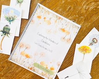 Dandelion Unit Study, Nature Study, Life Cycle, Prek 3rd Grade, Spring ...