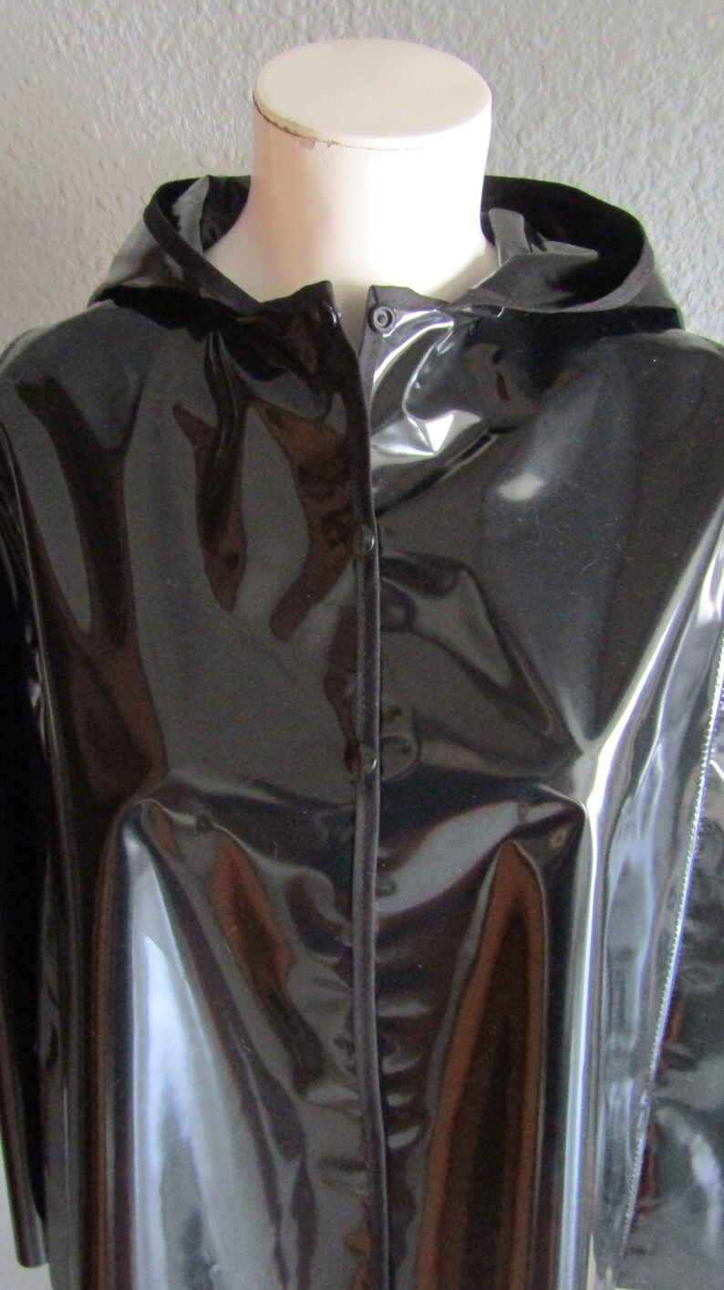 Cape/cloak Short Hooded PVC Vinyl - Etsy
