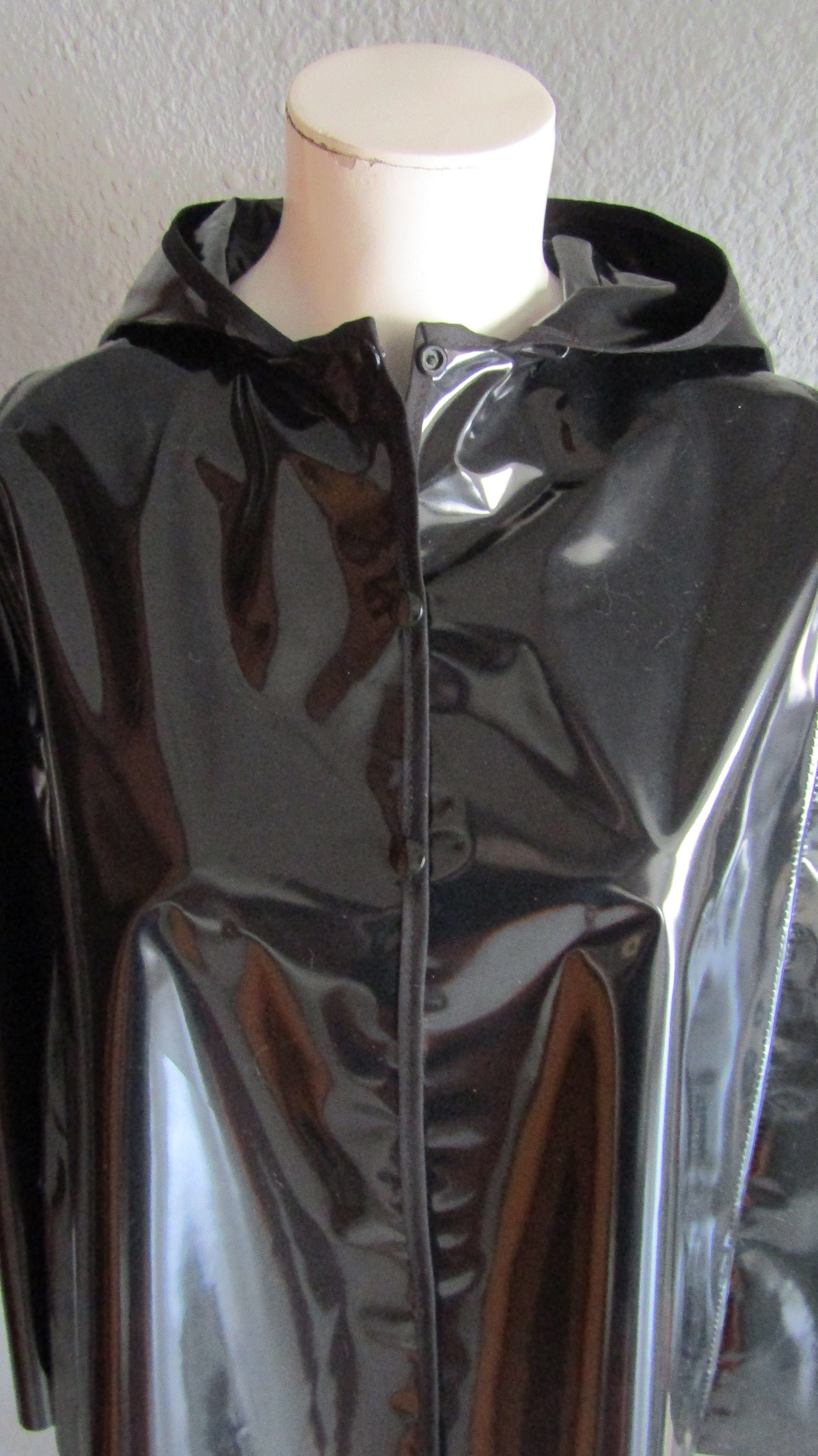Cape/cloak Short Hooded PVC Vinyl - Etsy