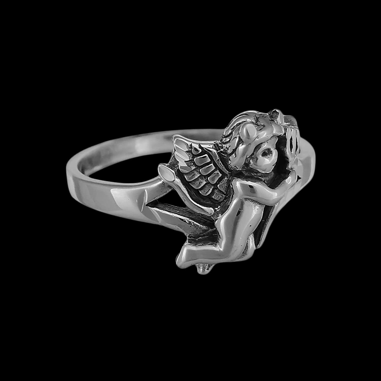 Diamond Cut Little Devil Ring Size 6.75 - Etsy