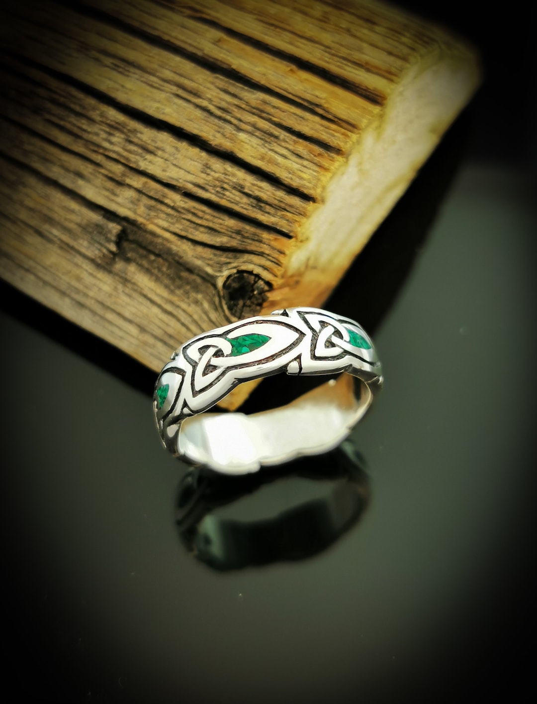 Jesus Fish Ring Celtic Fish Design Size 6 925 Sterling Silver With ...