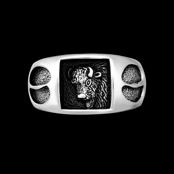 Bison Ring - Etsy