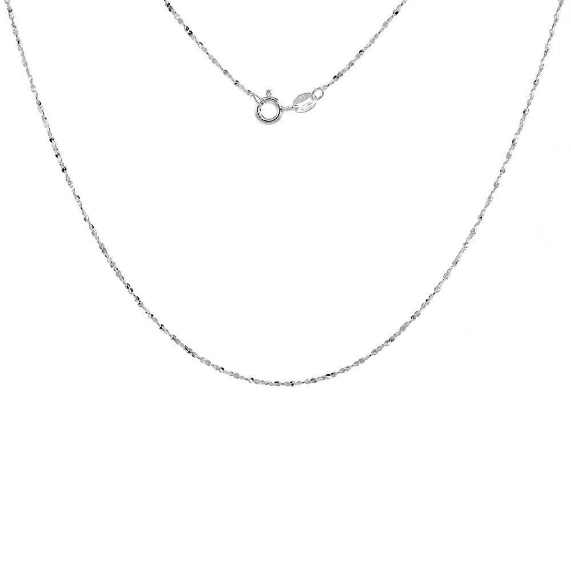 18 Sterling Silver Chain - Etsy