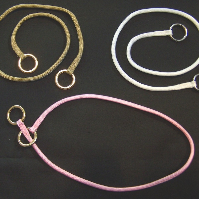 Purple Dog Choke Collar - Etsy