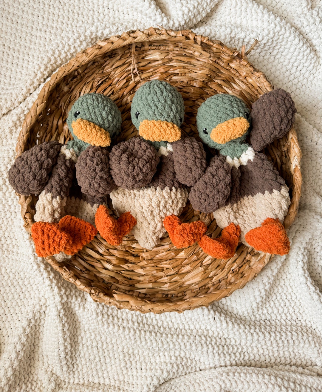 Ready to Ship Mallard Duck Lovey Farm Nursery Decor Duck Themed Baby ...