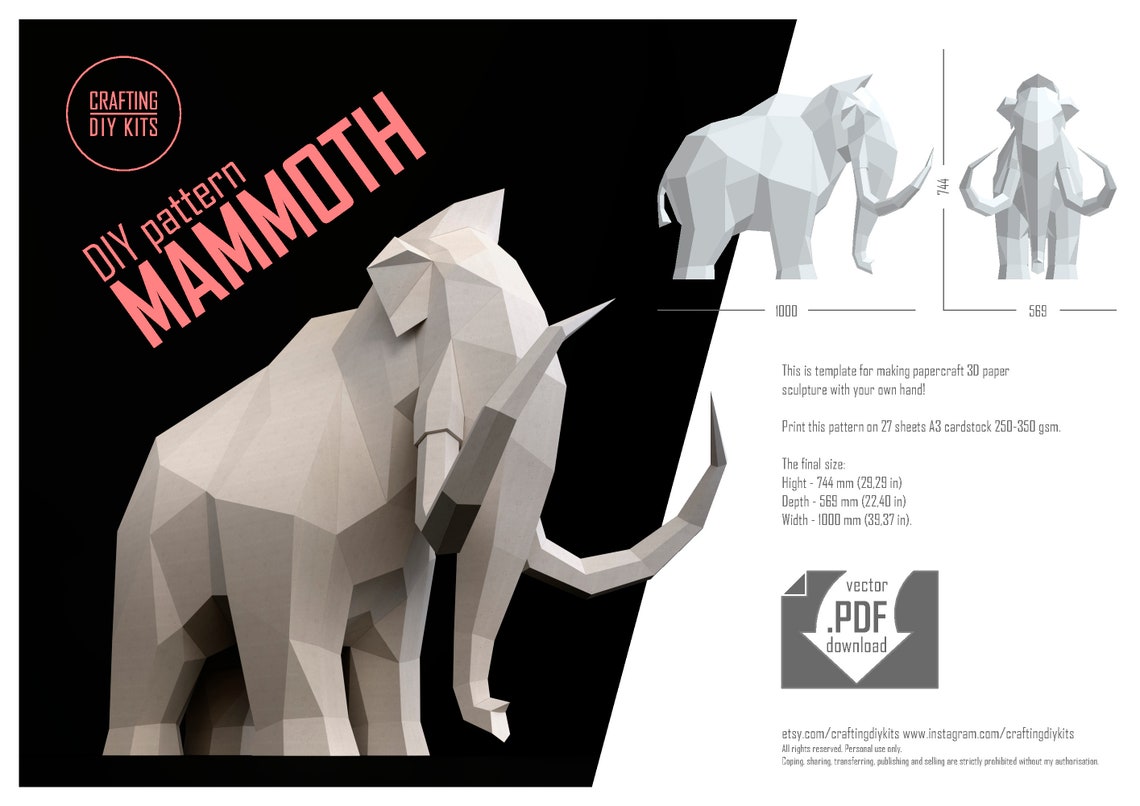 Mammoth Body - Etsy