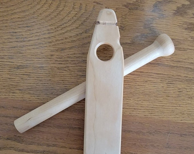 Mayan Spindle Yarn Maker, in Ash, Cherry, or Maple Wood - Etsy