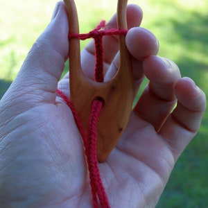 Lucet, Cherry Wood, Renaissance and Medieval Cordmaking Tool, Braiding ...
