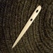 Large Two-eyed Bone Nalbinding Needle | Etsy