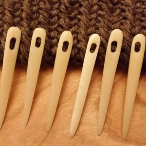 Small Bone Nalbinding Needle - Etsy