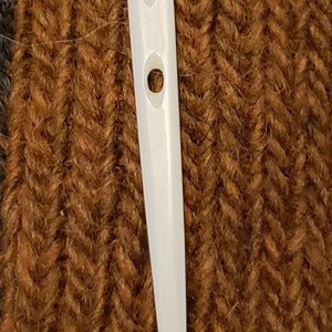 Large Two-eyed Bone Nalbinding Needle - Etsy