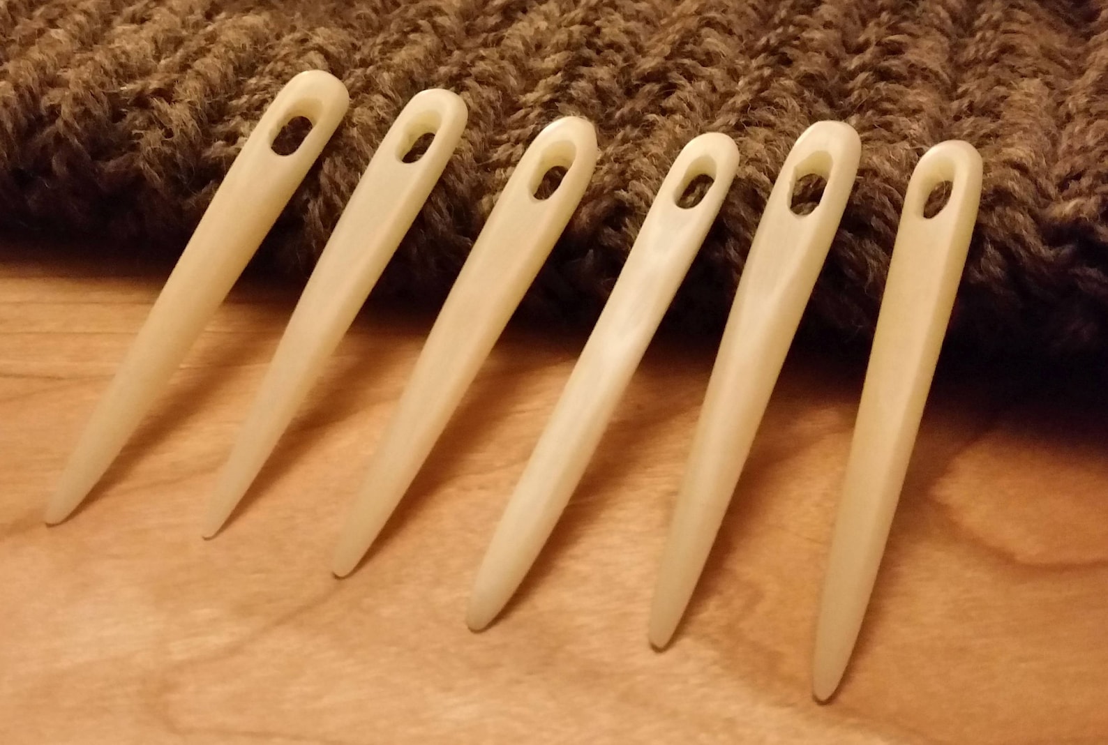 Small Bone Nalbinding Needle | Etsy