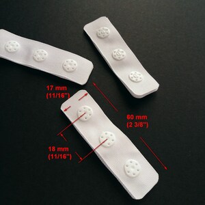 Snap Tape With Plastic Snaps. Fastening Bodysuits Lingerie Costumes ...