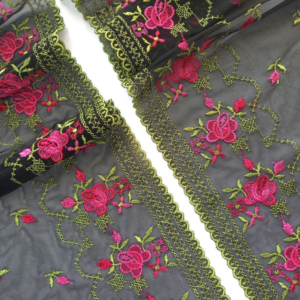 Embroidered Lace - Etsy