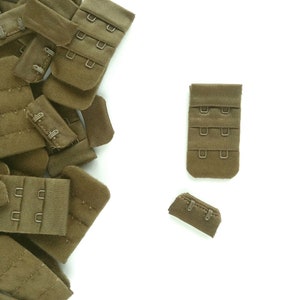 2-row Bra Back Closure, Lingerie Hook and Eye Set, Adjustable Fastener ...