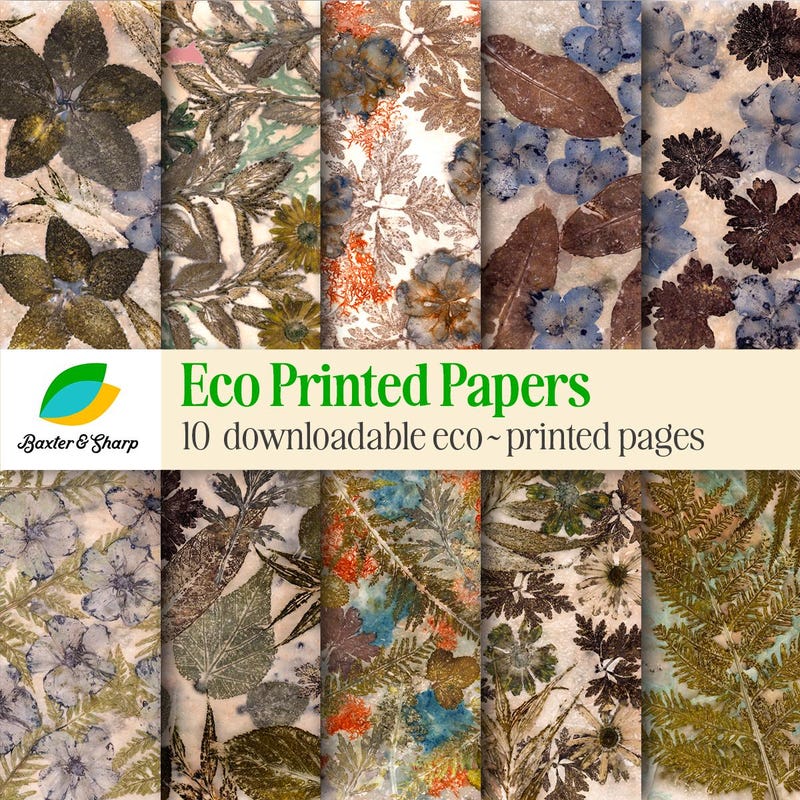 Printed Paper - Etsy
