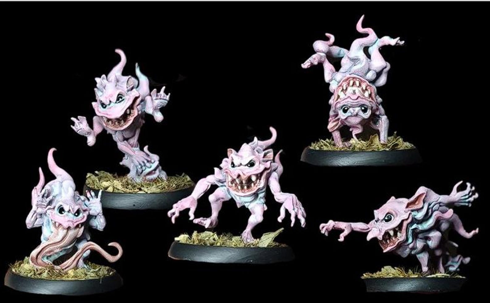 Demons of Change Army | Warp Miniatures | Tabletop | One Page Rules ...