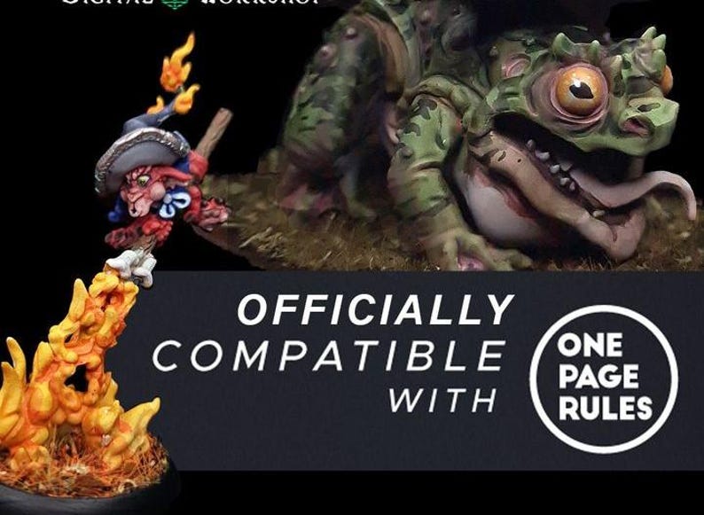 Demons of Change Army | Warp Miniatures | Tabletop | One Page Rules ...