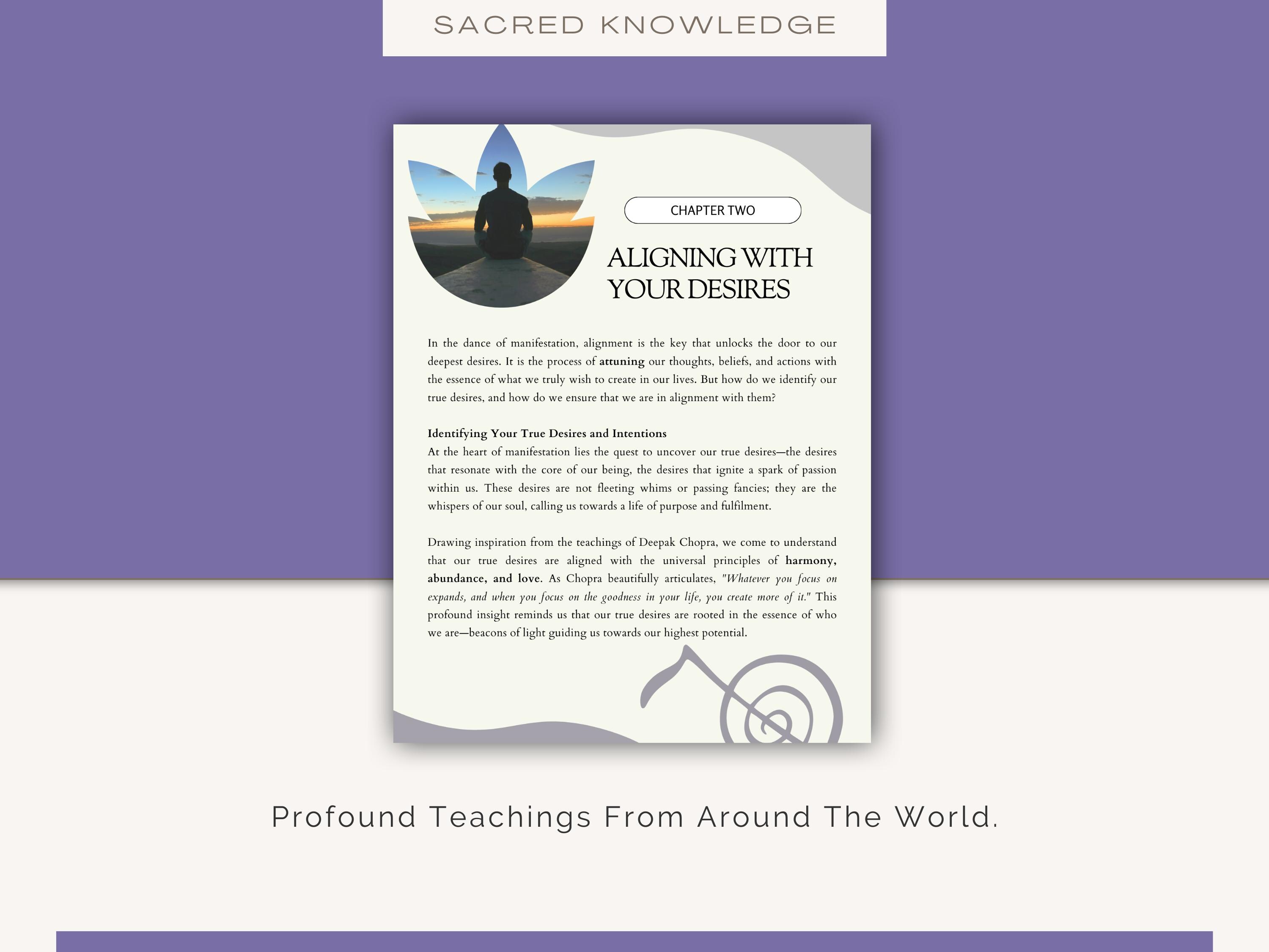 Manifestation Guidebook, Law of Attraction, Spiritual Self-help - Etsy