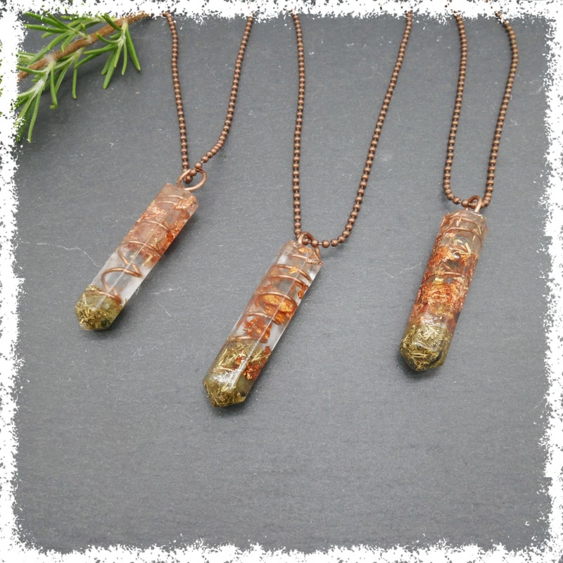 Orgonite Pendant - Etsy
