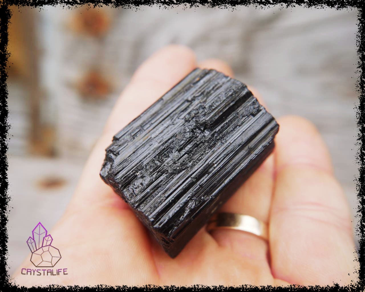 BLACK TOURMALINE CRYSTAL Healing Crystals Raw Crystals | Etsy