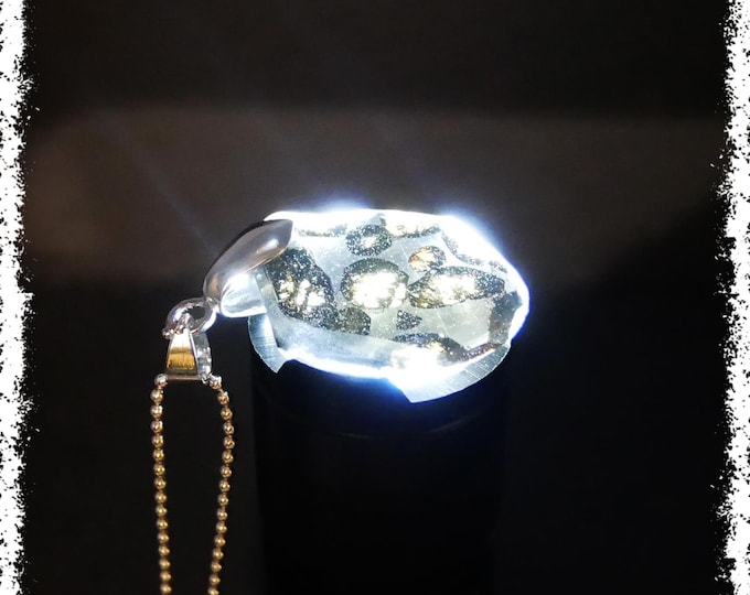 PALLASITE METEORITE PENDANT, Alien Gemstone Peridot From Space Like ...
