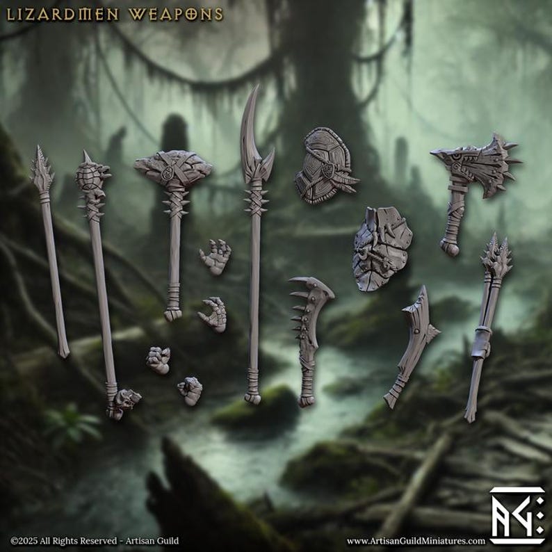 Lizardmen of Falgor - Artisan Guild - Wargaming, Dungeons and Dragons ...