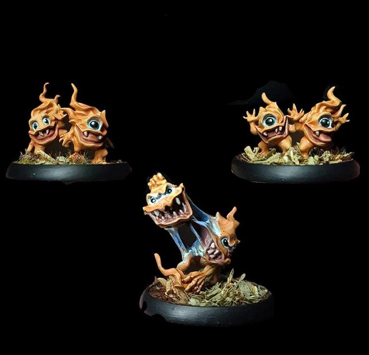 Demons of Change Army | Warp Miniatures | Tabletop | One Page Rules ...