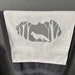 Fox Embossed Machine Embroidered Towel - Etsy