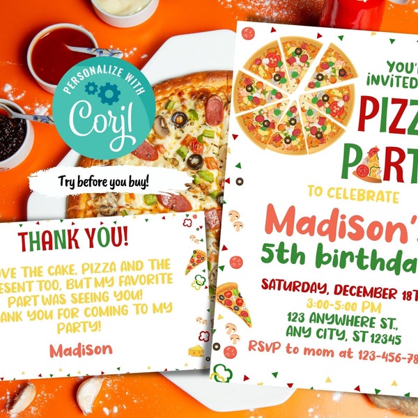Pizza Party - Etsy