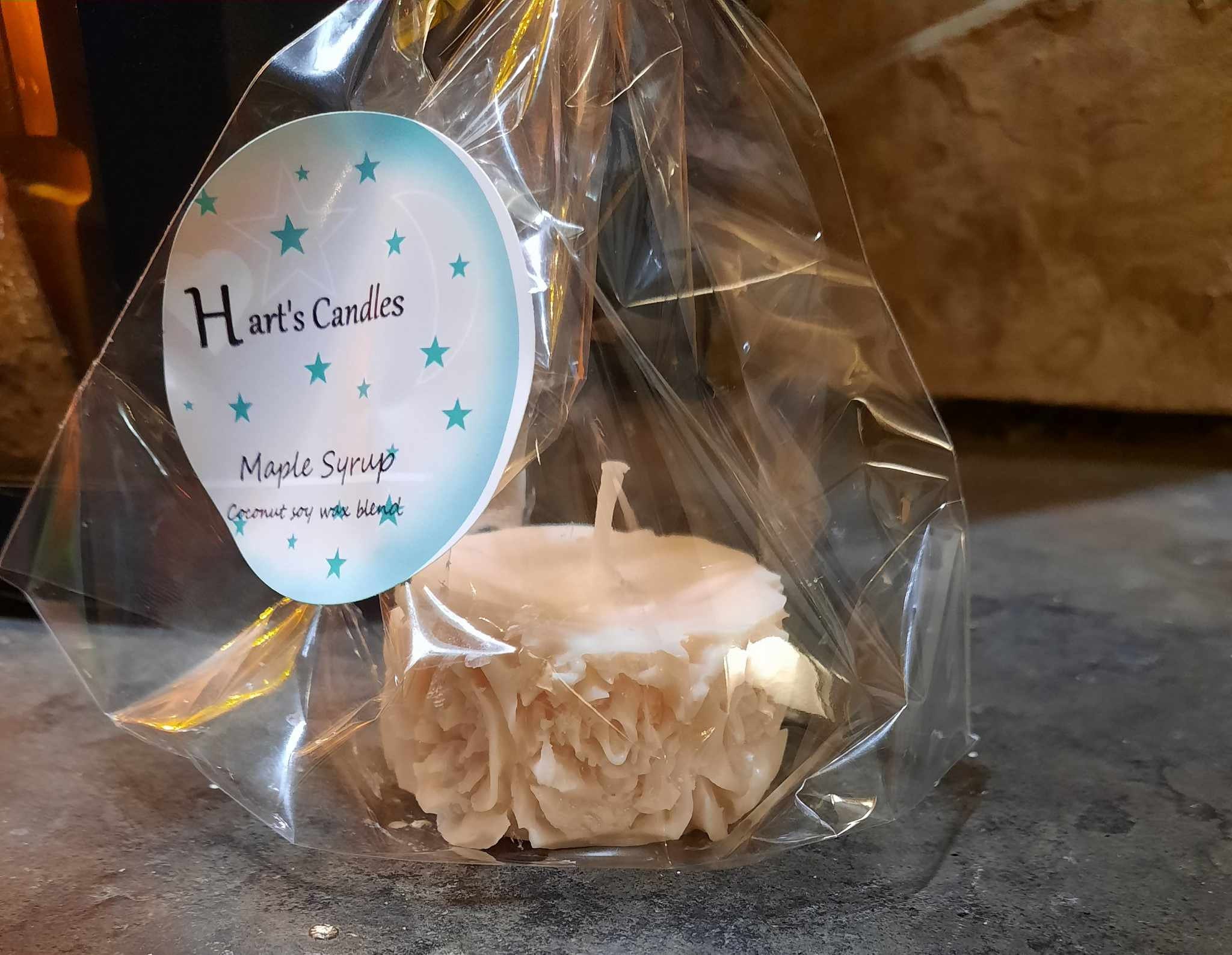 Maple Syrup Rose Shaped Candle - Etsy