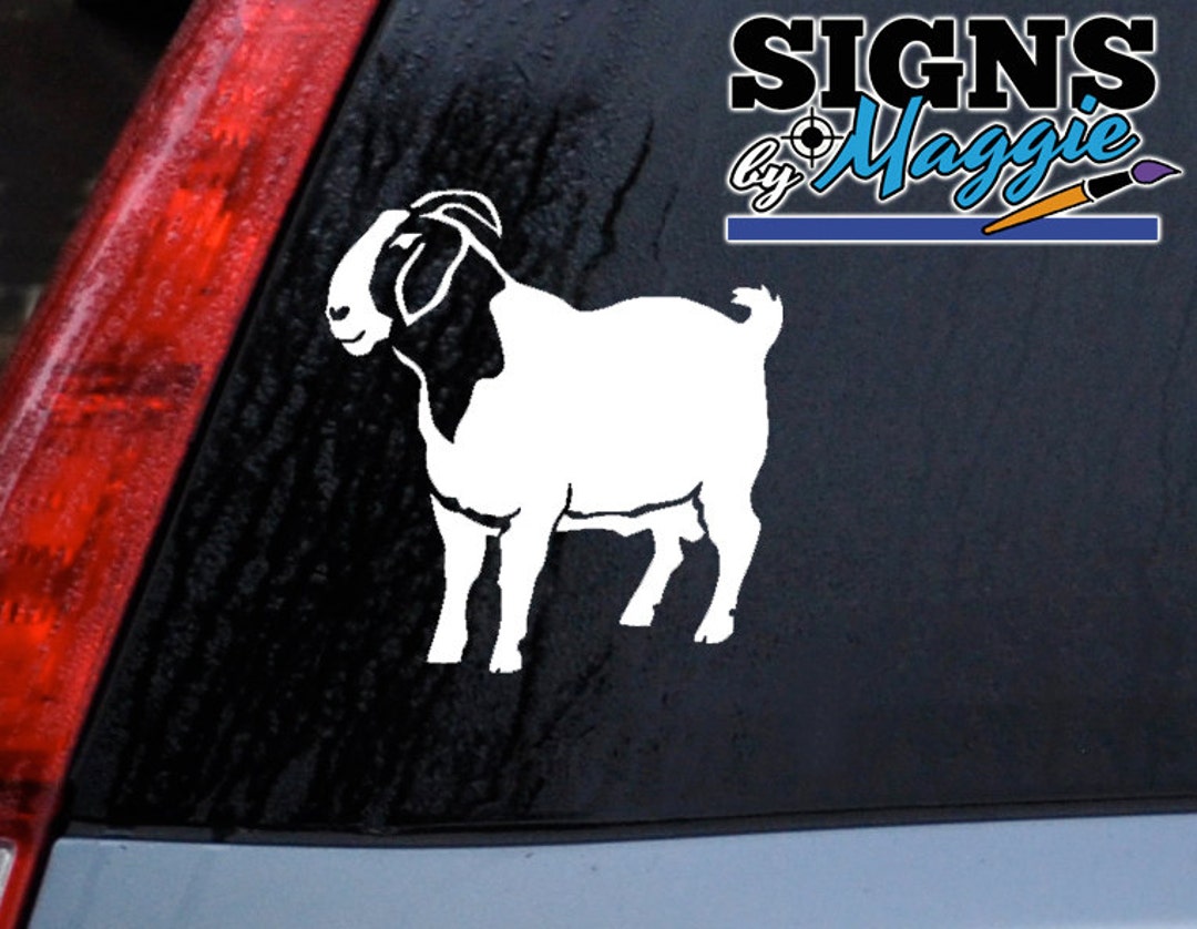 V002 Boer Goat Farm Animal Car Truck Vinyl Decal Sticker - Etsy